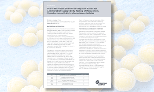 Microbiology MicroScan Conventional Panels | Beckman Coulter